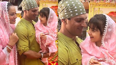 Karan Singh Grover With Little Devi At Gurdwara Is Making Fans Say ...