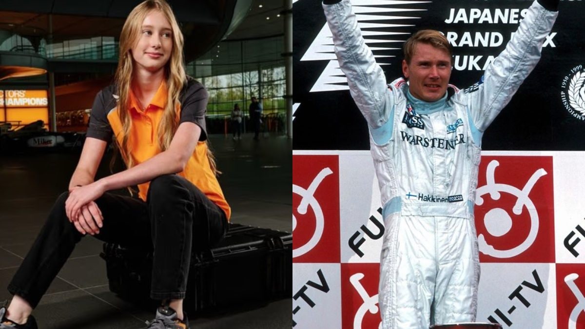 Like Father, Like Daughter: McLaren Sign Former F1 World Champion Mika ...