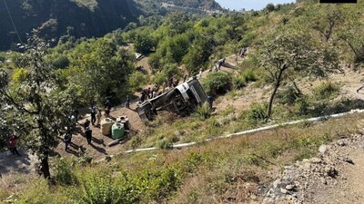 5 Dead, Several Injured As Bus Falls 70 Metres Into Gorge In ...