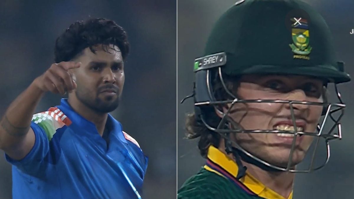 Harshit Rana Hurls Mouthful To Dewald Brevis, Animated Send-Off Goes ...