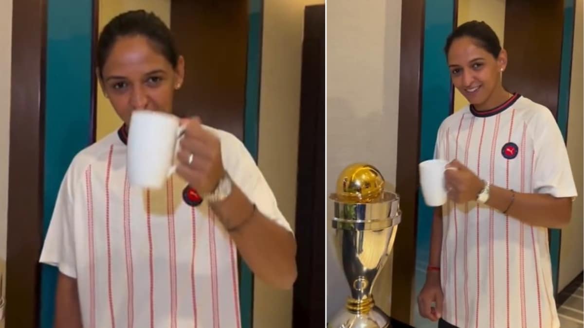 Harmanpreet Kaur Toasts With Cup In Hand! Indian Fans Recall Abhinandan ...
