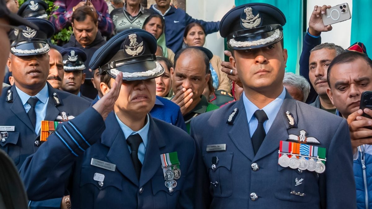 Wing Commander Afshan’s Final Goodbye To Husband Namansh Syal Killed In ...