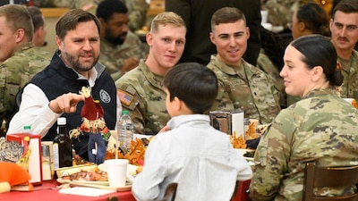 ‘You’re All Full Of Sh*t’: Vance Quips At Thanksgiving Lunch, Says ...