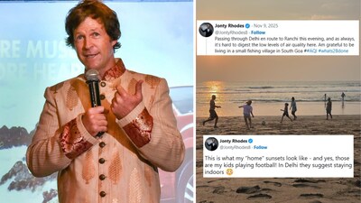 Ex-SA Star Jonty Rhodes Blasts Delhi's Poor Air! 'Grateful To Be Living ...