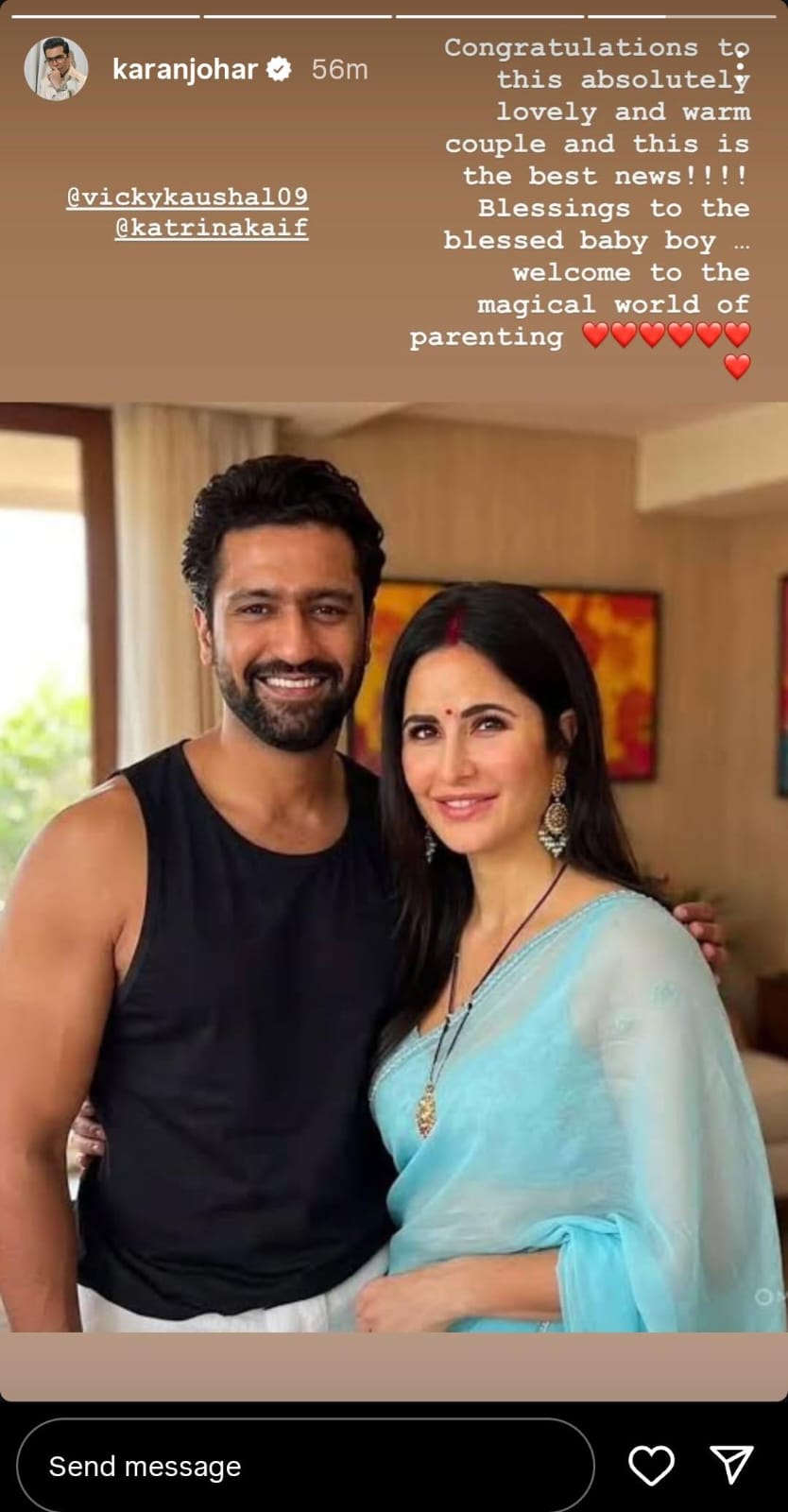 Karan Johar Welcomes Katrina Kaif, Vicky Kaushal To ‘Magical World’ Of Parenting: ‘This Is The ...