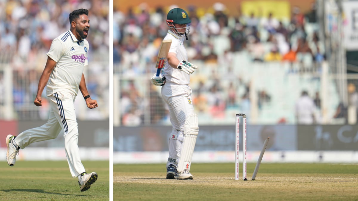 Siraj Shatters The Off Stump, Breaks It In Half As South Africa Batter Has No Clue | Watch ...