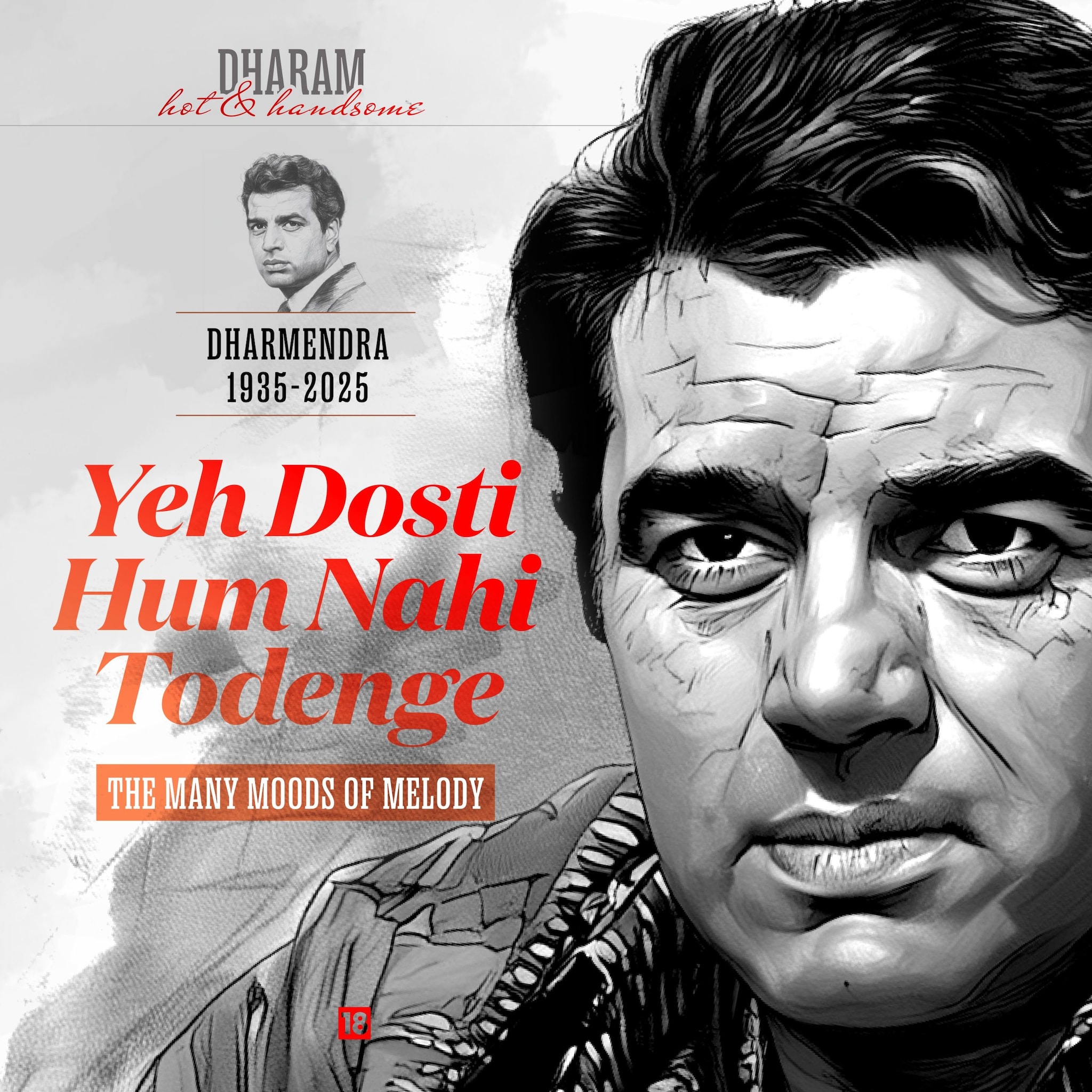 Dharmendra 1935–2025: His Many Moods Of Melody | GFX