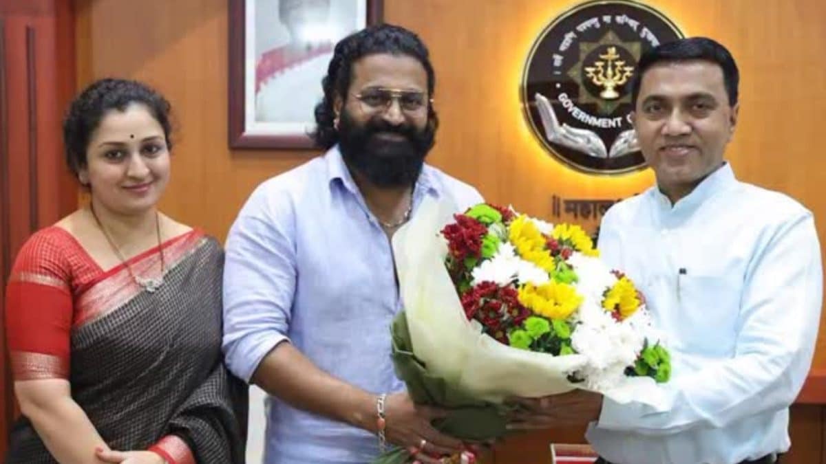 Rishab Shetty Meets Goa CM Pramod Sawant, Kantara Star Says 'Our ...