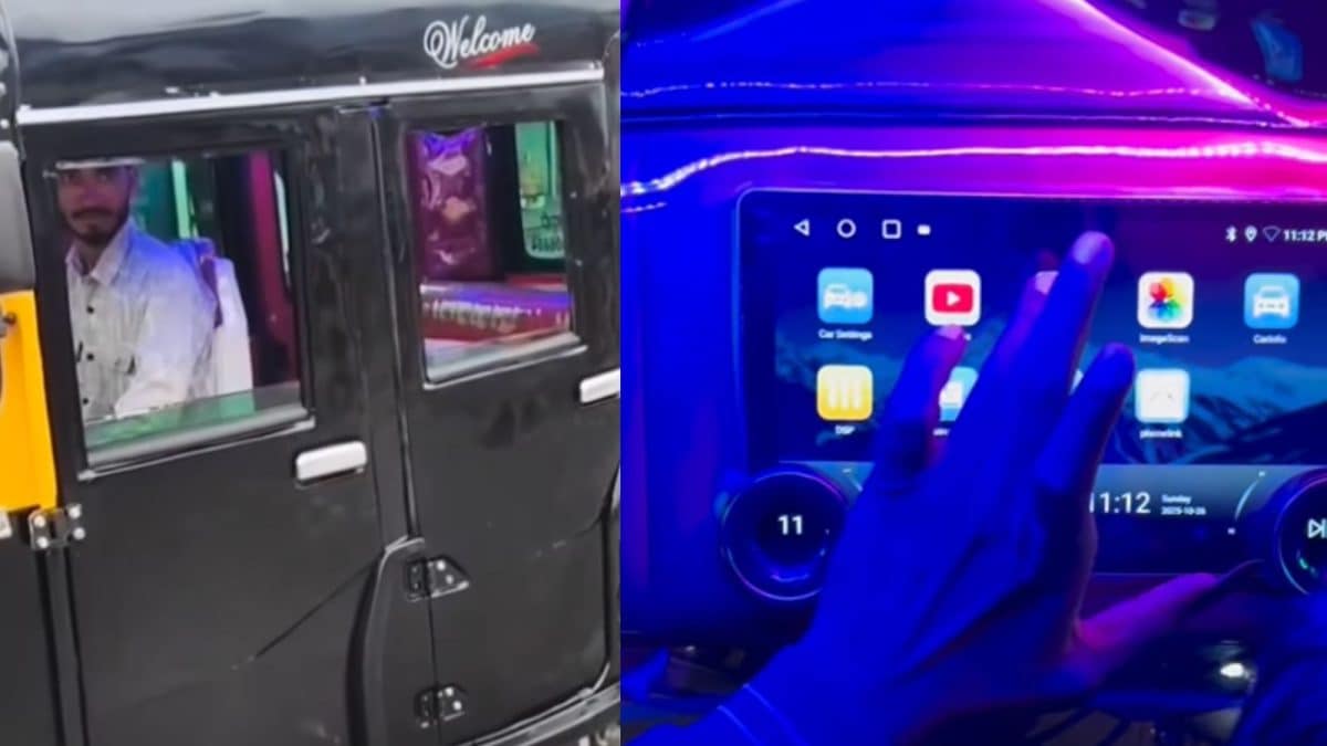 Maharashtra Man Modifies Auto Rickshaw With Power Window, AC ...