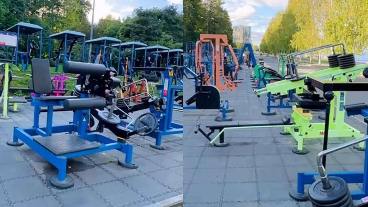 Indian Traveller Is Amused By ‘Free Open Gym’ In Russia But Internet ...