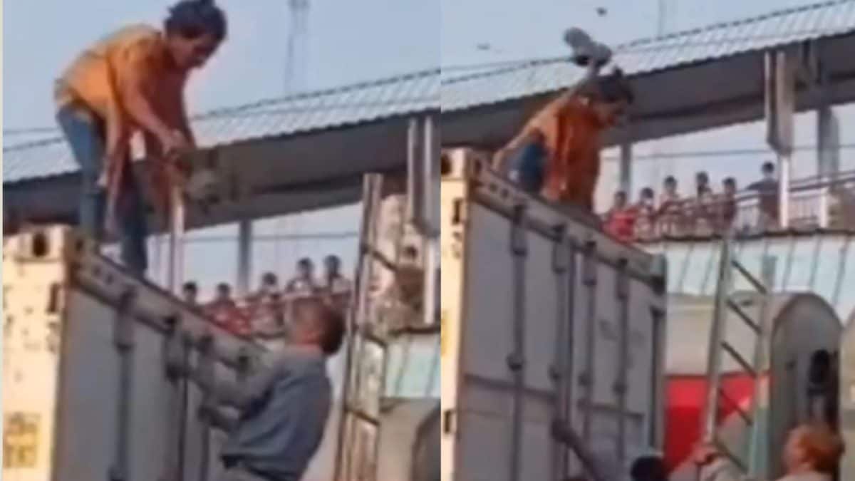 Drunk Dhanbad Man Climbs Onto Train Roof, Hits Railways Rescue Official ...