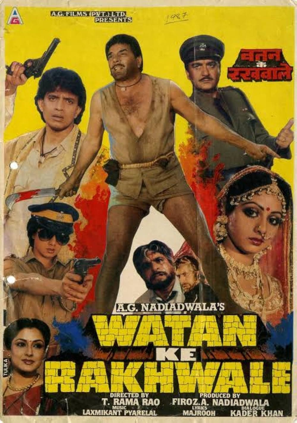 Dharmendra Dominated 1987 With 7 Of The Top Highest-Grossing Hindi Films