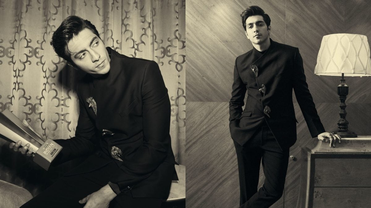 Ahaan Panday Looked Dapper In Gaurav Gupta Bandhgala At Indian Of The Year Awards 2025 | Fashion ...