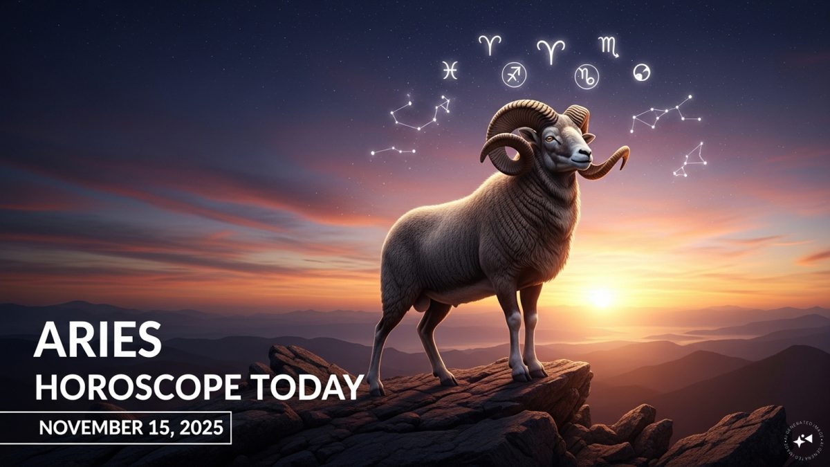 Aries Horoscope Today, November 15, 2025 | Astrology News - News18