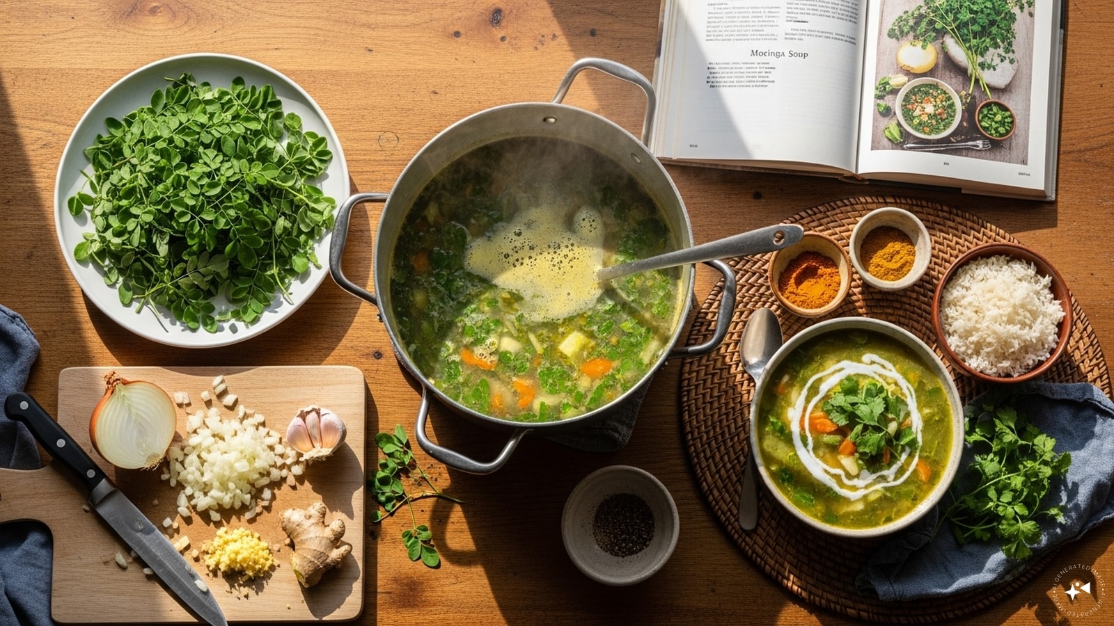 Step-By-Step Guide To Make Moringa Soup At Home