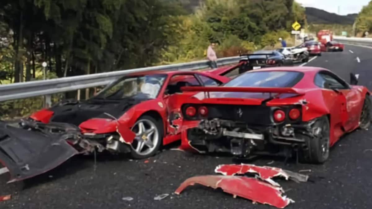 Ferraris, Mercedes-Benzes, Lamborghini Crushed: How Split-Second Error ...
