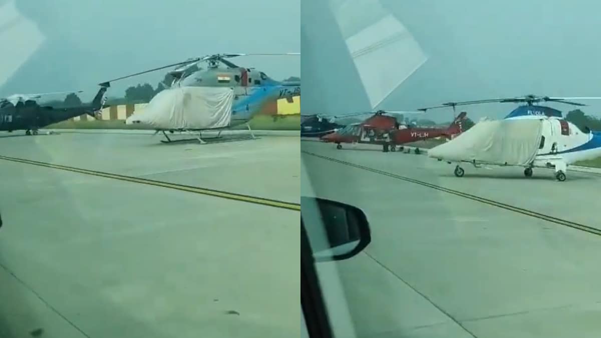 ‘If Anybody Says India Is Poor…’: Dozens Of Helicopters At Patna ...