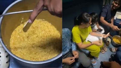 Pune Friends Turn Train Pantry Into ‘Ghar Ka Kitchen’, Cook Maggi In Bucket: ‘Non-Negotiable ...