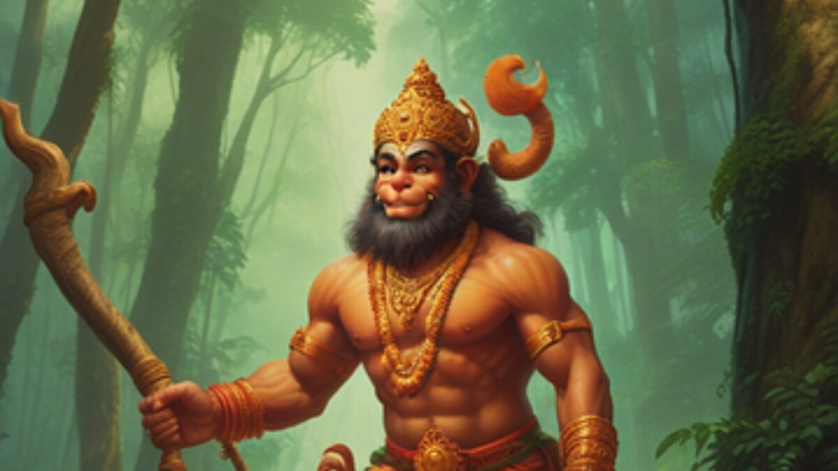 Lord Hanuman’s 17-Foot Tail Forms A Spiralling Dome At This Temple, And ...