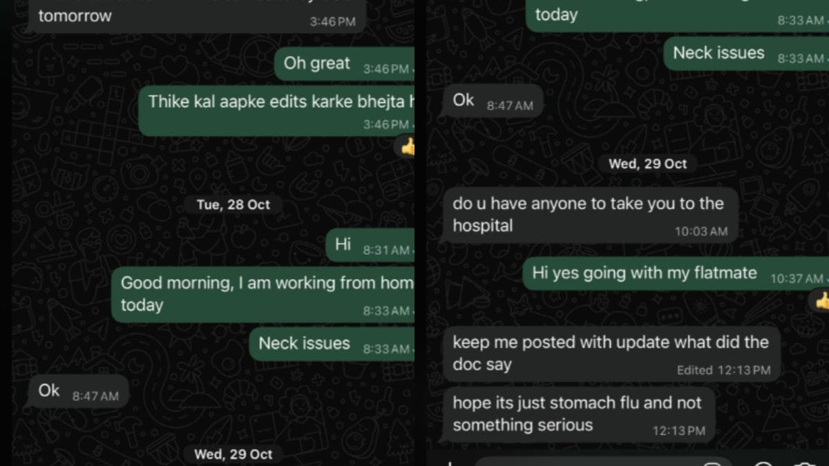 ‘Don’t Use Leave, Take WFH’: Man Shares WhatsApp Chat With ‘Incredibly ...