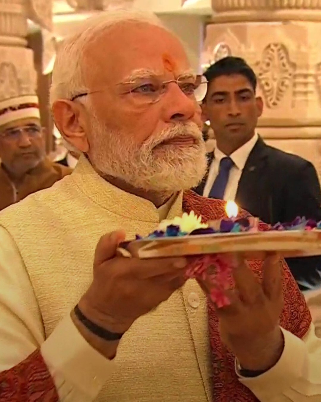 PM Modi Performs Dhwajarohan Ceremony At Ram Temple In Ayodhya, See Pics