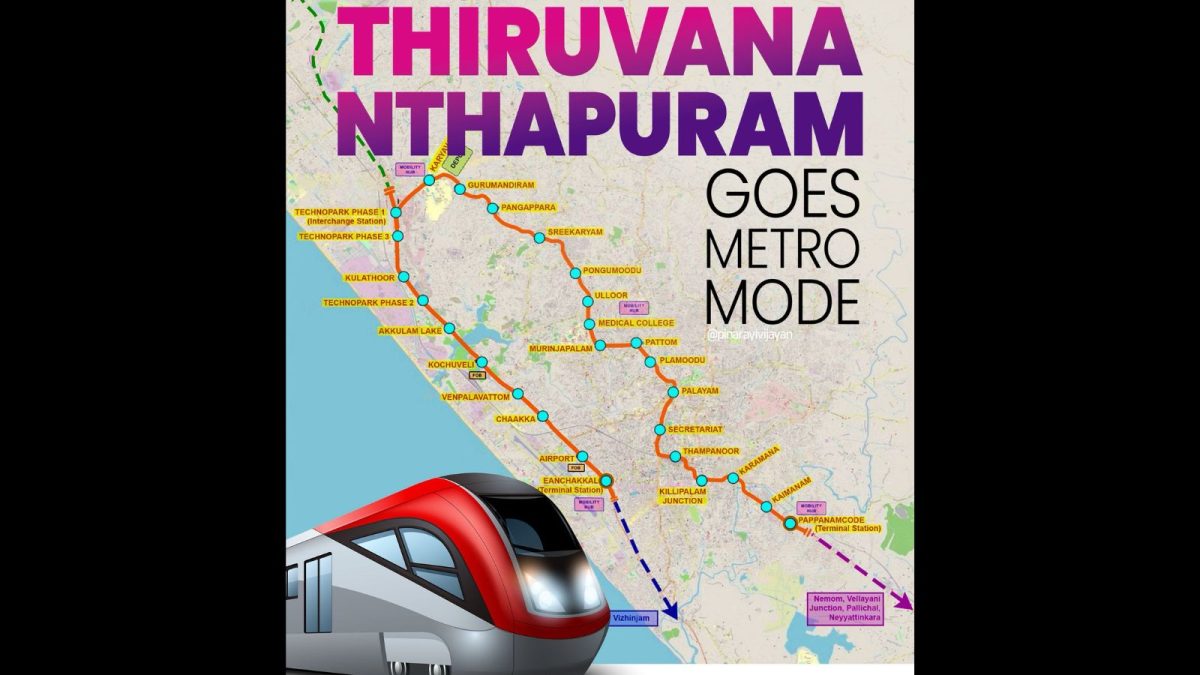 'Expect To Complete Trivandrum Metro Within 30 Months Of Getting DPR ...