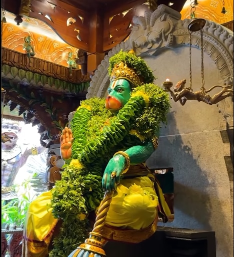 Lord Hanuman’s 17-Foot Tail Forms A Spiralling Dome At This Temple, And ...