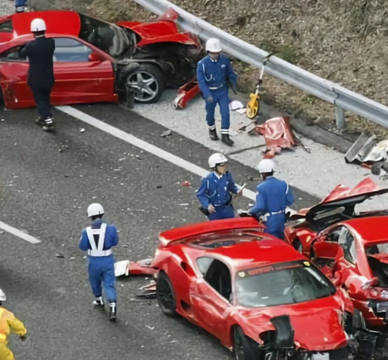 Ferraris, Mercedes-Benzes, Lamborghini Crushed: How Split-Second Error ...
