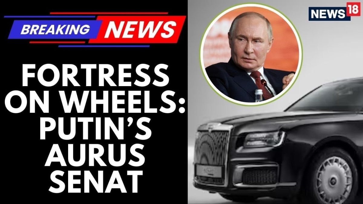 What Is Aurus Senat, Vladimir Putin's Official Limousine | Fortress On Wheels | Putin In India ...