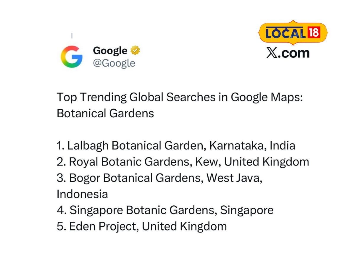 Lalbagh In Bengaluru Crowned As The Most Searched Botanical Garden On ...