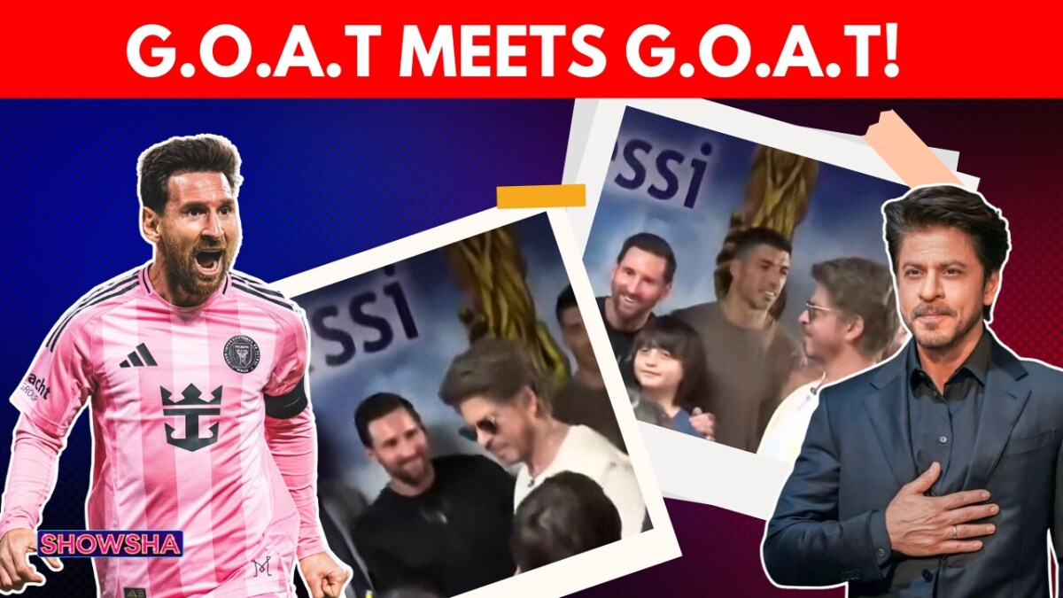 Lionel Messi India Tour: Meets Shah Rukh Khan In Kolkata, Unveils 70 ...