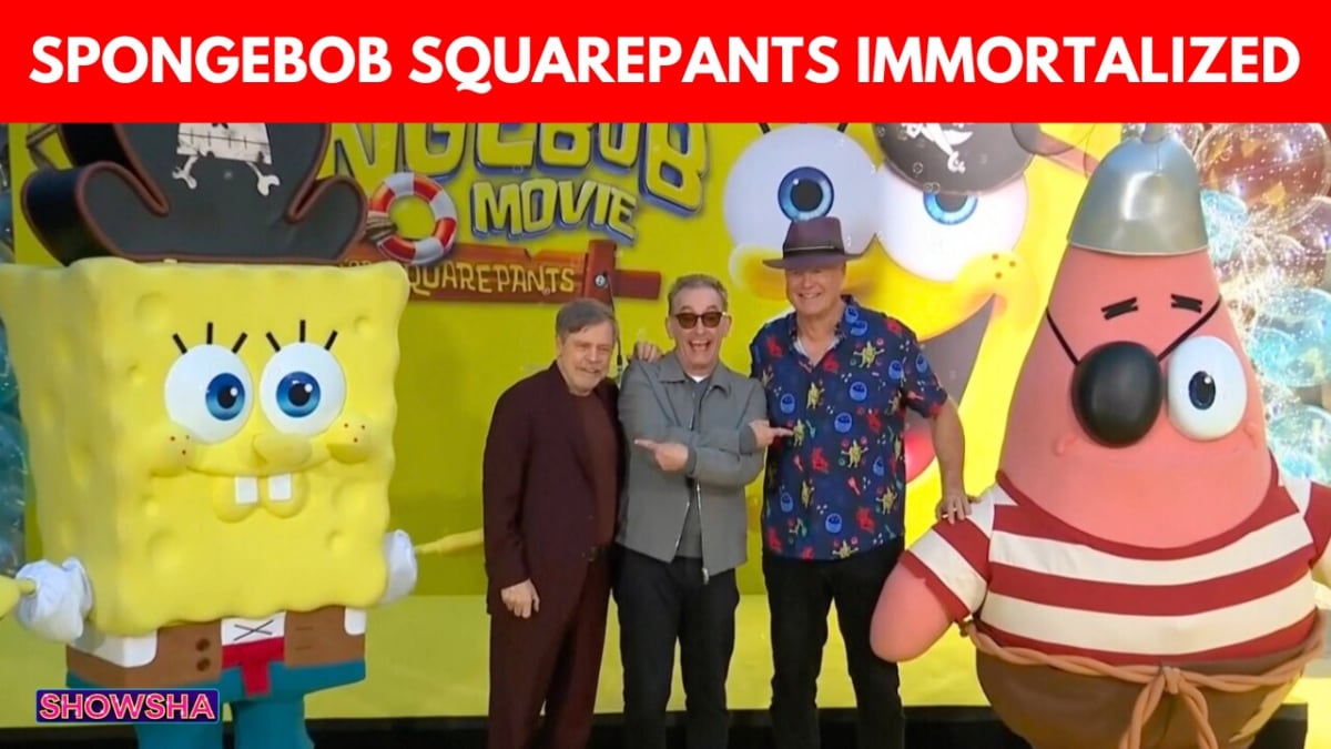 Tom Kenny, The Voice Of SpongeBob, Joins Cast At SpongeBob’s Hand And ...