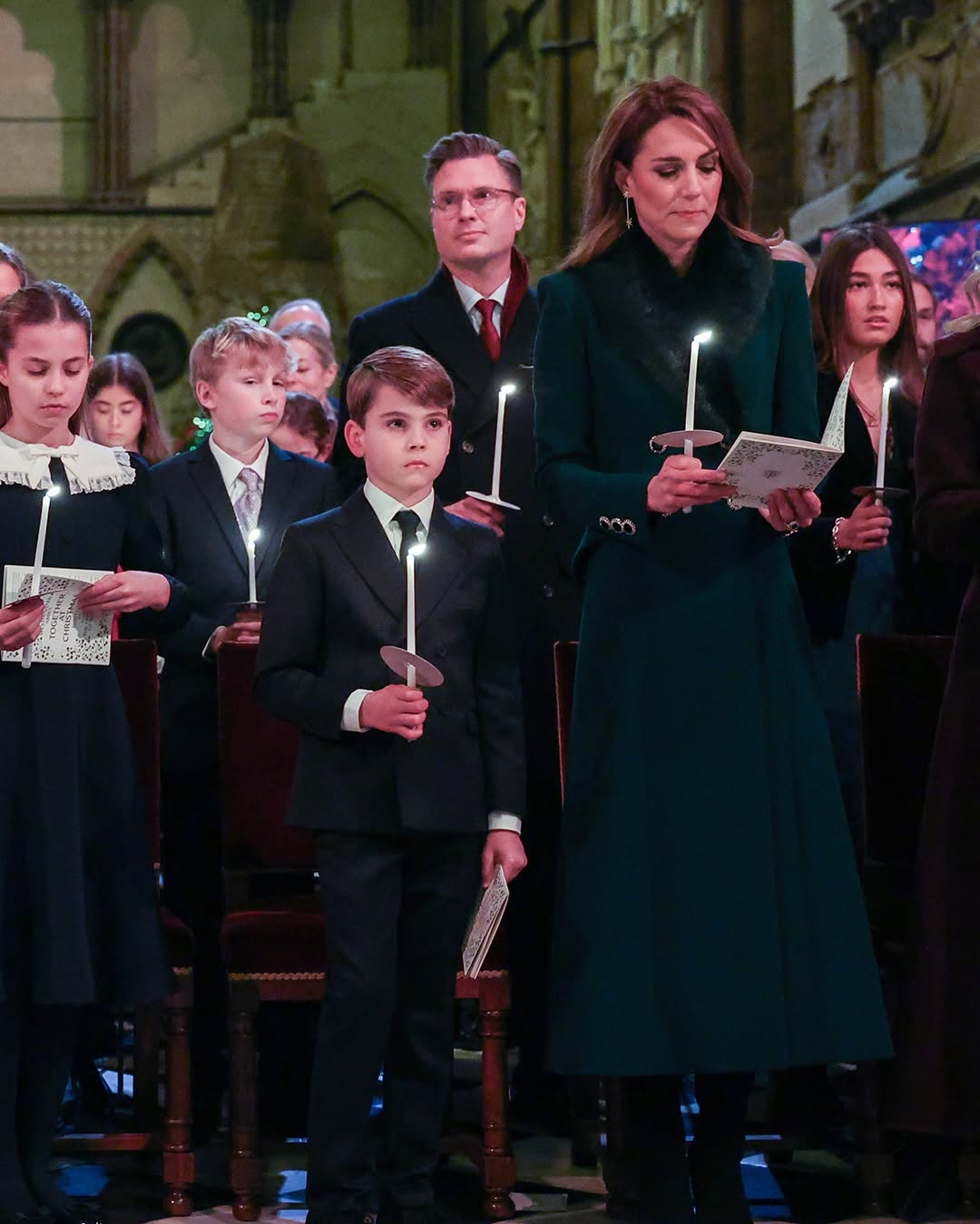 Princess Catherine Hosts Christmas Carol Service at Westminster Abbey