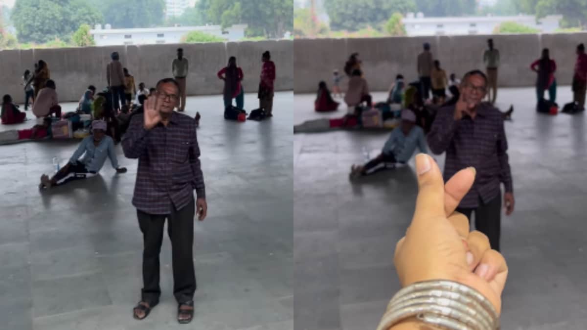 Woman Makes Korean Heart For Dad At Railway Station, He Gives Rs 500 In ...