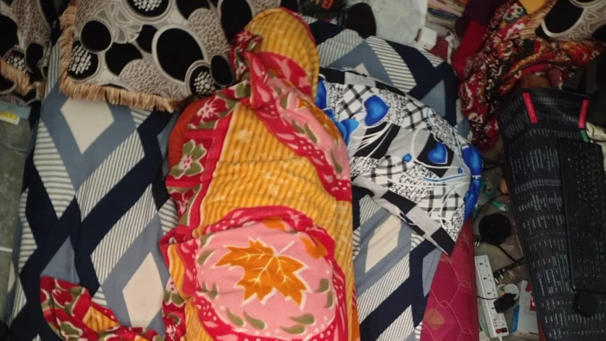 Viral Photo Of Sleeping Man, Wrapped In Blanket, Has Internet Laughing ...