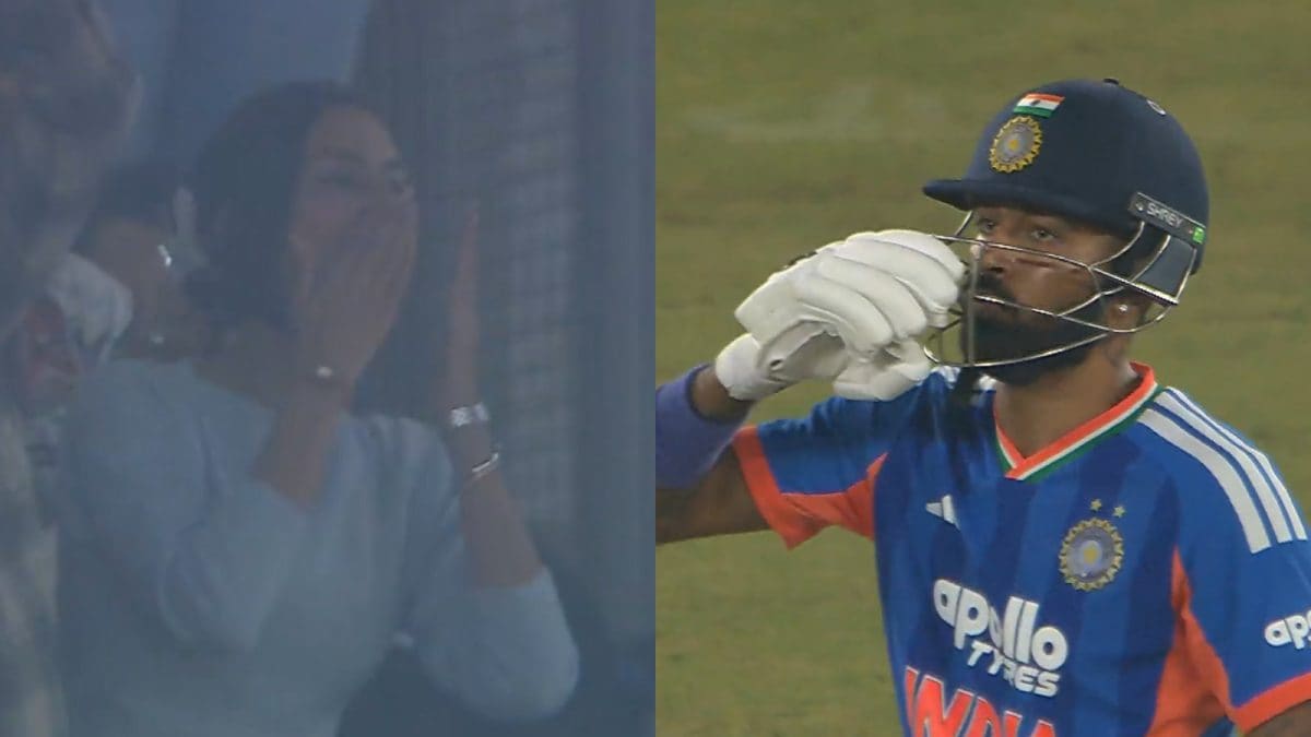 Hardik Pandya Blows Kisses To Girlfriend Mahieka Sharma, Her Reaction ...