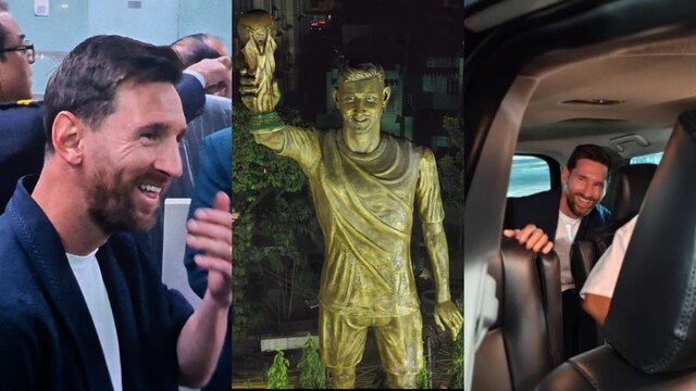 Lionel Messi GOAT Tour Of India 2025 Highlights: Messi Wows Hyderabad ...