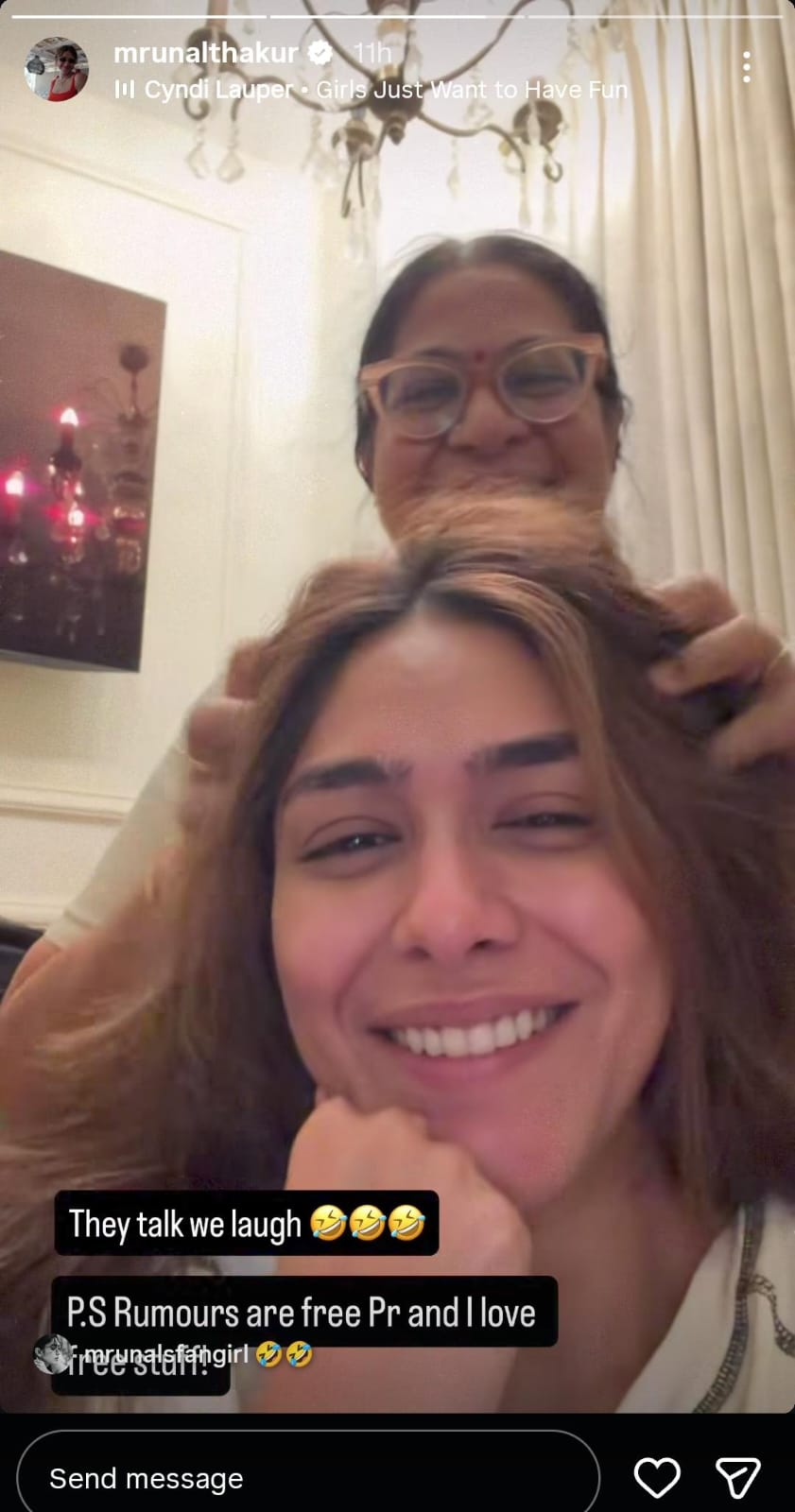 Mrunal Thakur Reacts To Dating Rumours With Shreyas Iyer? Actress Says ...