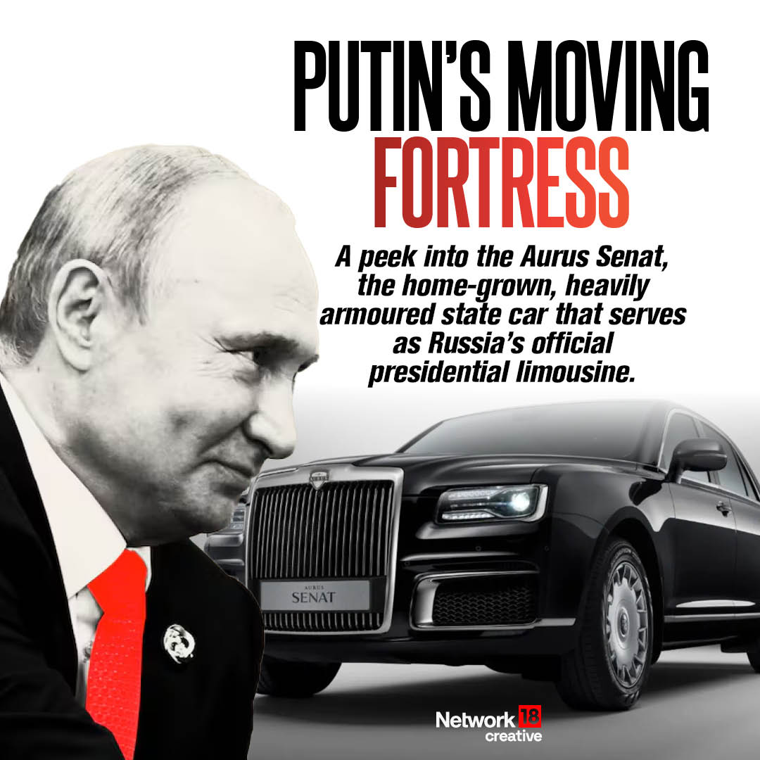 Inside The Kremlin Convoy: Putin’s Armoured Limousine And Elite Escort ...