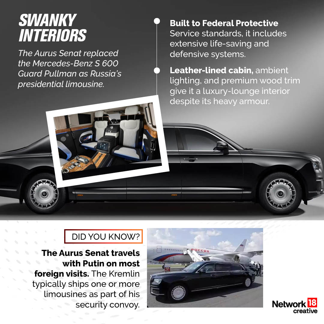 Inside The Kremlin Convoy: Putin’s Armoured Limousine And Elite Escort ...