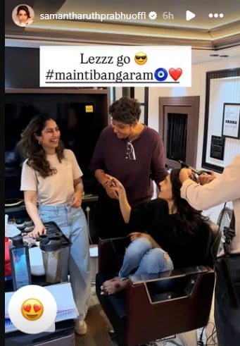 Samantha Back To Work Days After Wedding With Raj Nidimoru, Shares ...