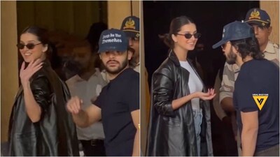 Tara Sutaria, Veer Pahariya Jet Off For New Year Vacay After Attending ...