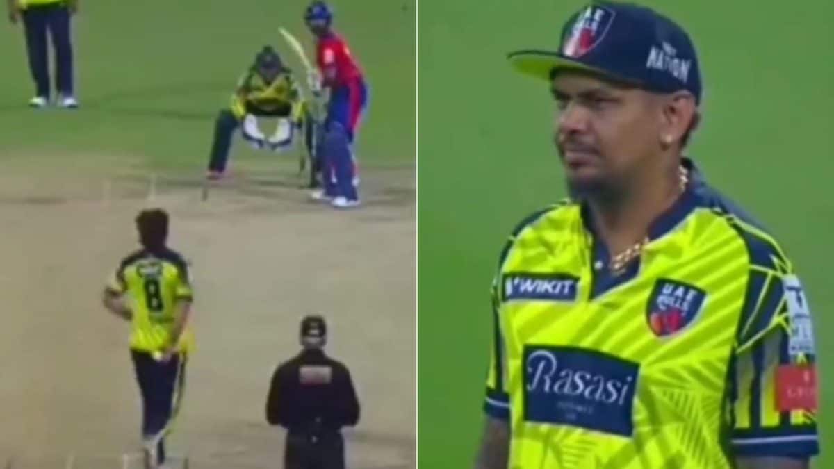 Tim David Mimics Sunil Narine's Bowling Action In T10, Windies All ...