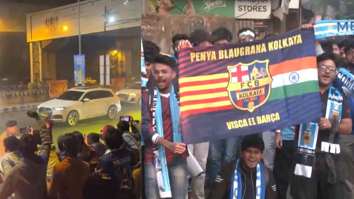 'The Goat Effect': Kolkata Witnesses Madness As Fans Gather On Streets ...