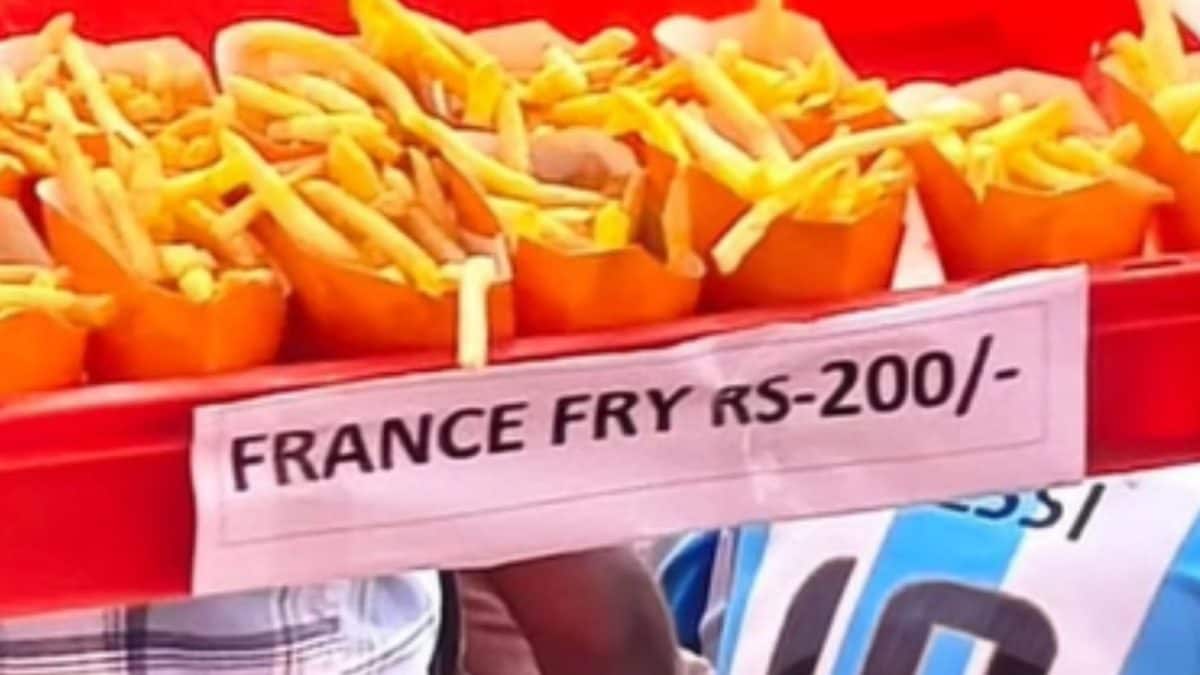 Hyderabad Vendor Sells ‘France Fry’ For Rs 200 To Lionel Messi Fans ...