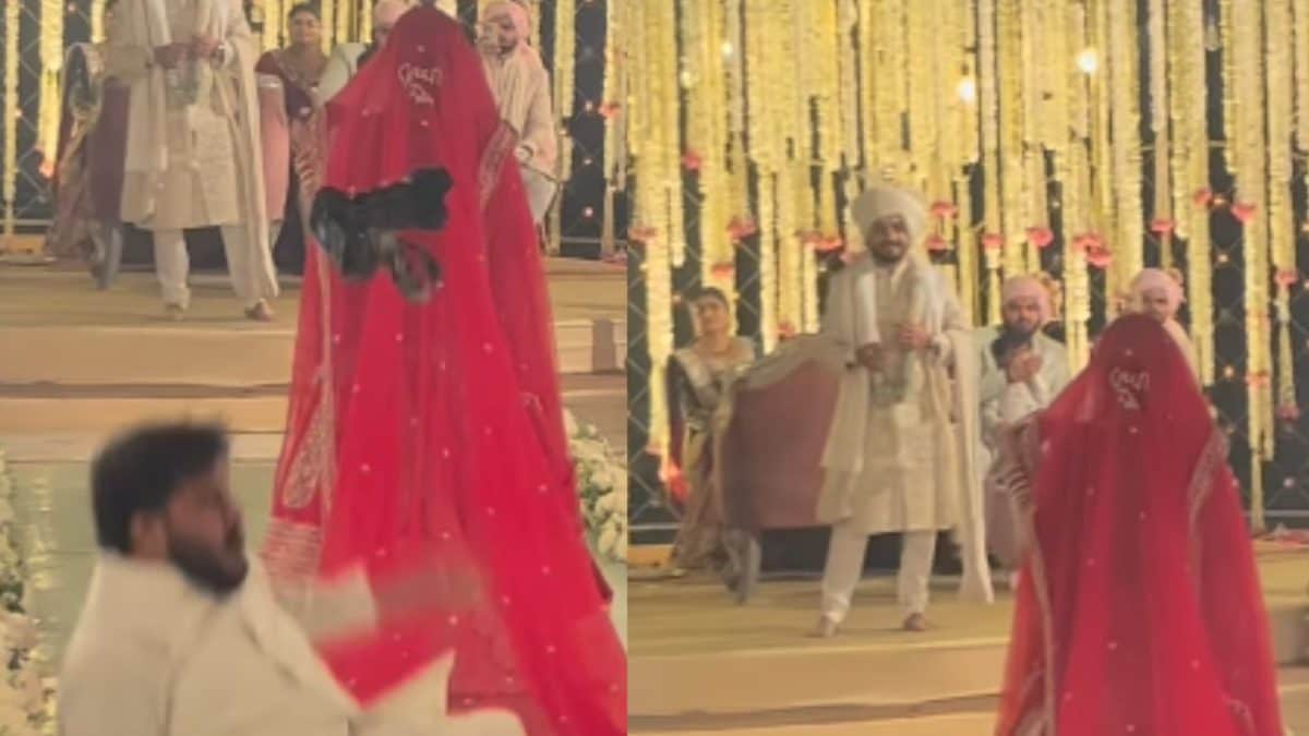 Wedding Photographer Slips As Bride Walks Down The Aisle, Quickly Gets ...