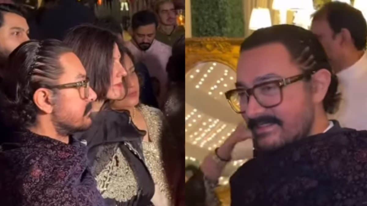 Aamir Khan And Gauri Spratt Set The Fashion Bar High In Matching Black ...