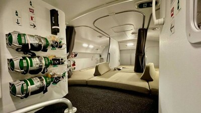 Inside The 'No-Passenger Zone': Viral Video Reveals Where Cabin Crew ...