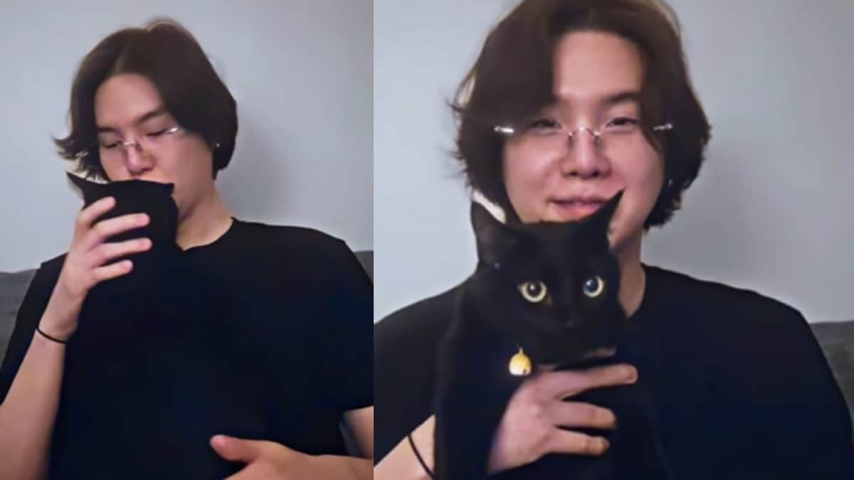 BTS’ Suga Goes Live On Weverse After 2 Years, Introduces His Cat ...