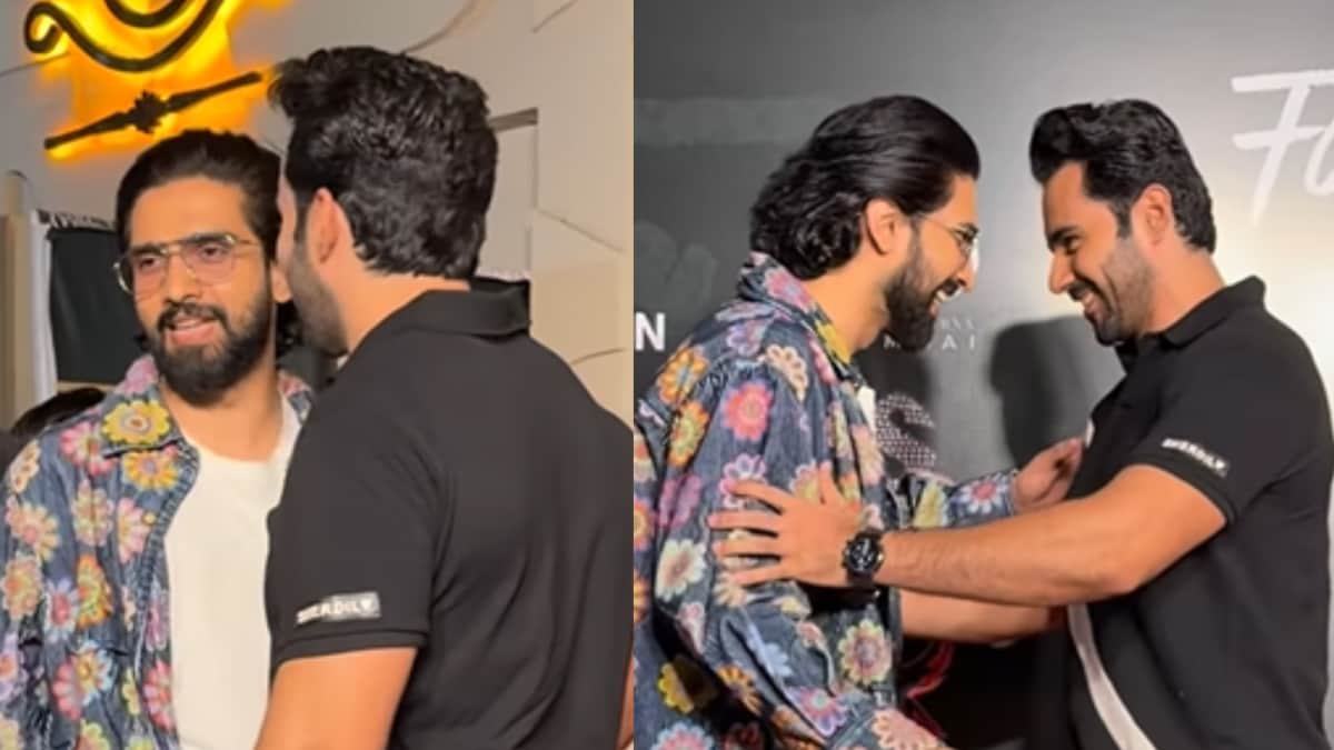Watch: Amaal Mallik And Abhishek Bajaj Hug It Out At Farrhana Bhatt’s ...